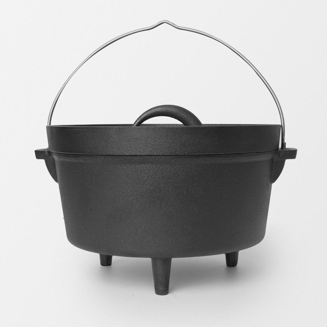 Cast Iron Fire Cooking Pot / Dutch Oven | Scout Store
