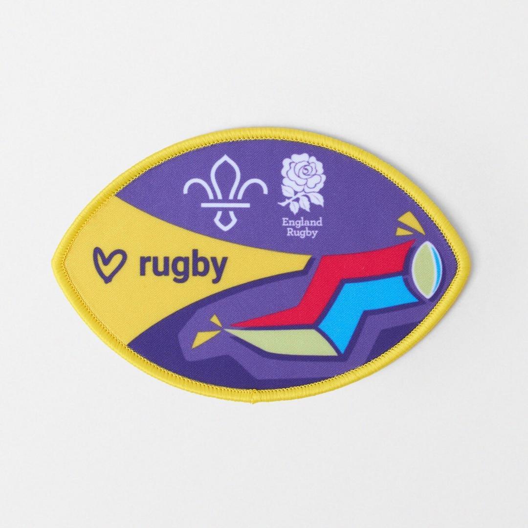 Scouts RFU Rugby Ball Badge | Blanket Badges | Scout Store