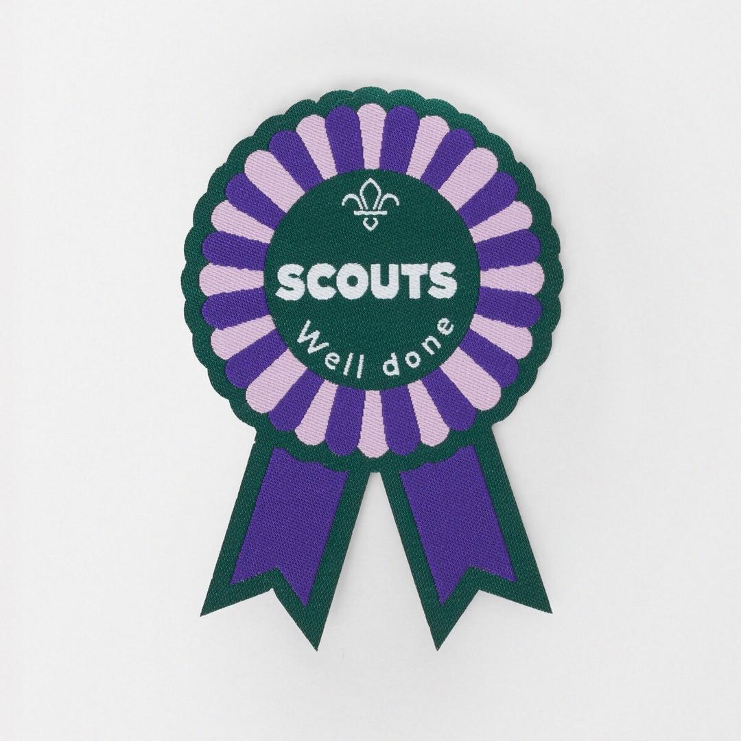 Scouts Well Done Blanket Badge | Scouts Badges | Scout Store