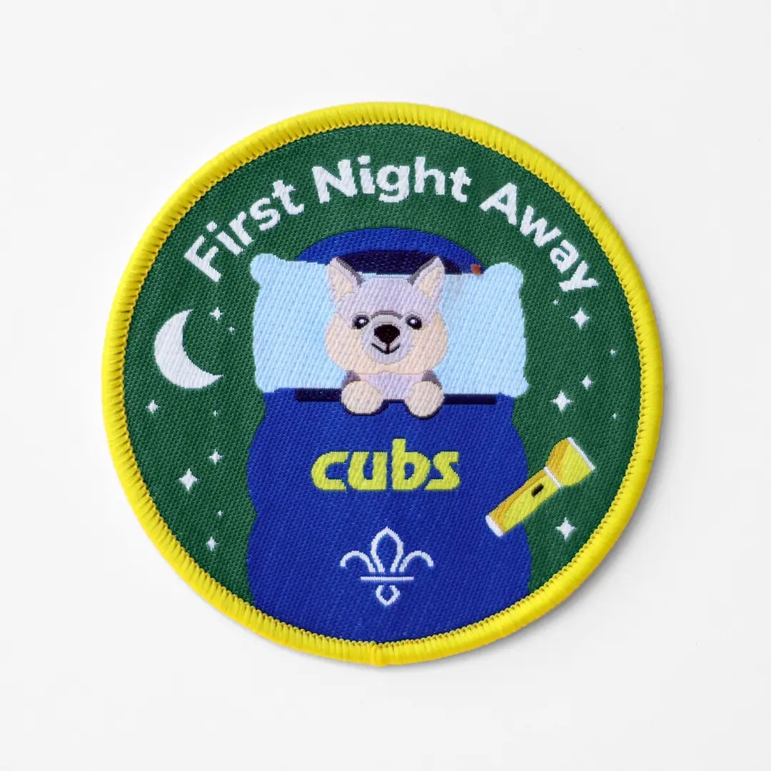 Cubs First Sleepover Badge | Cub Scouts | Scout Store