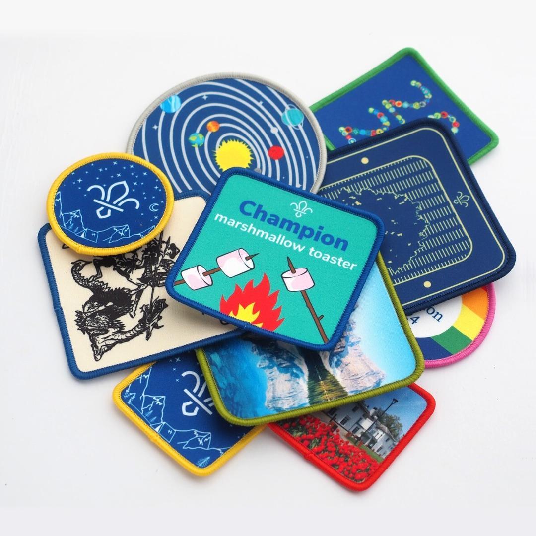 Personalised Badges - Circle | Custom Badges / Patches Made to Order