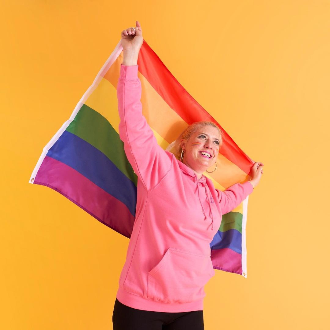 Large Scouts Pride Polyester Flag 48.75" x 30.5"