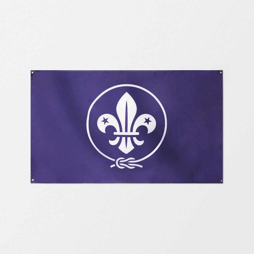 World Scouts Flag | 88cm x 155cm | Scouts Flags
