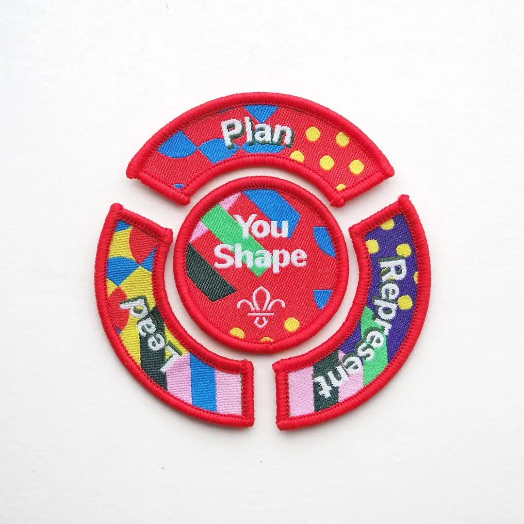 You Shape Squirrel Plan Badge