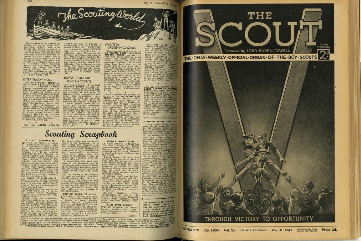 Scouts VE Day 80th Anniversary