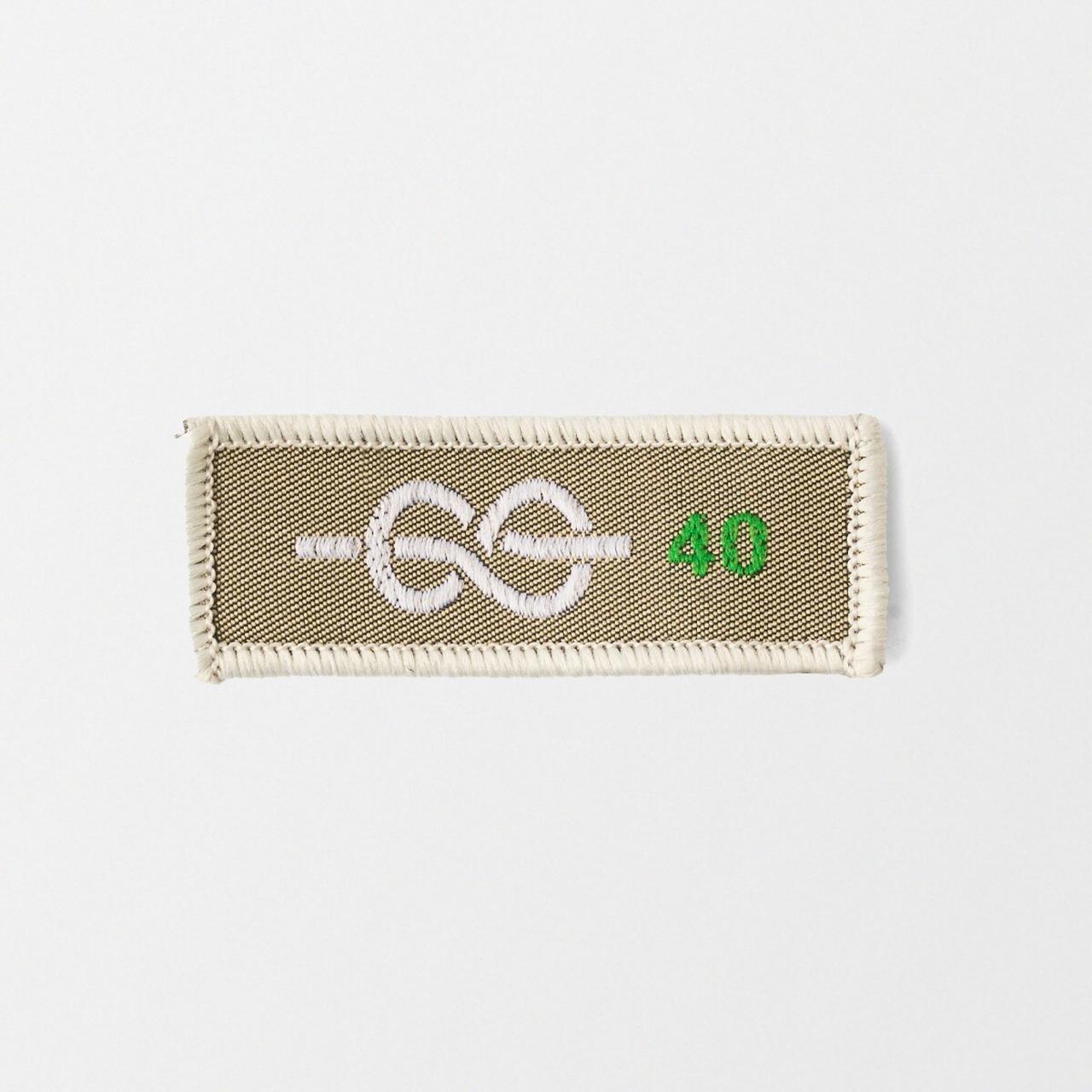 Chief Scout Length of Service Award | Cloth Badge | 40 Years