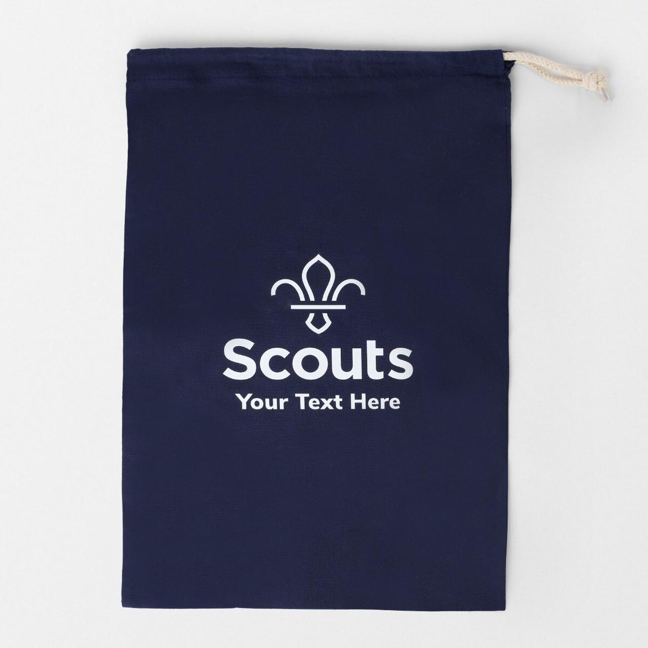 Scouts Personalised Mess Bag |100% Cotton | Scout Store