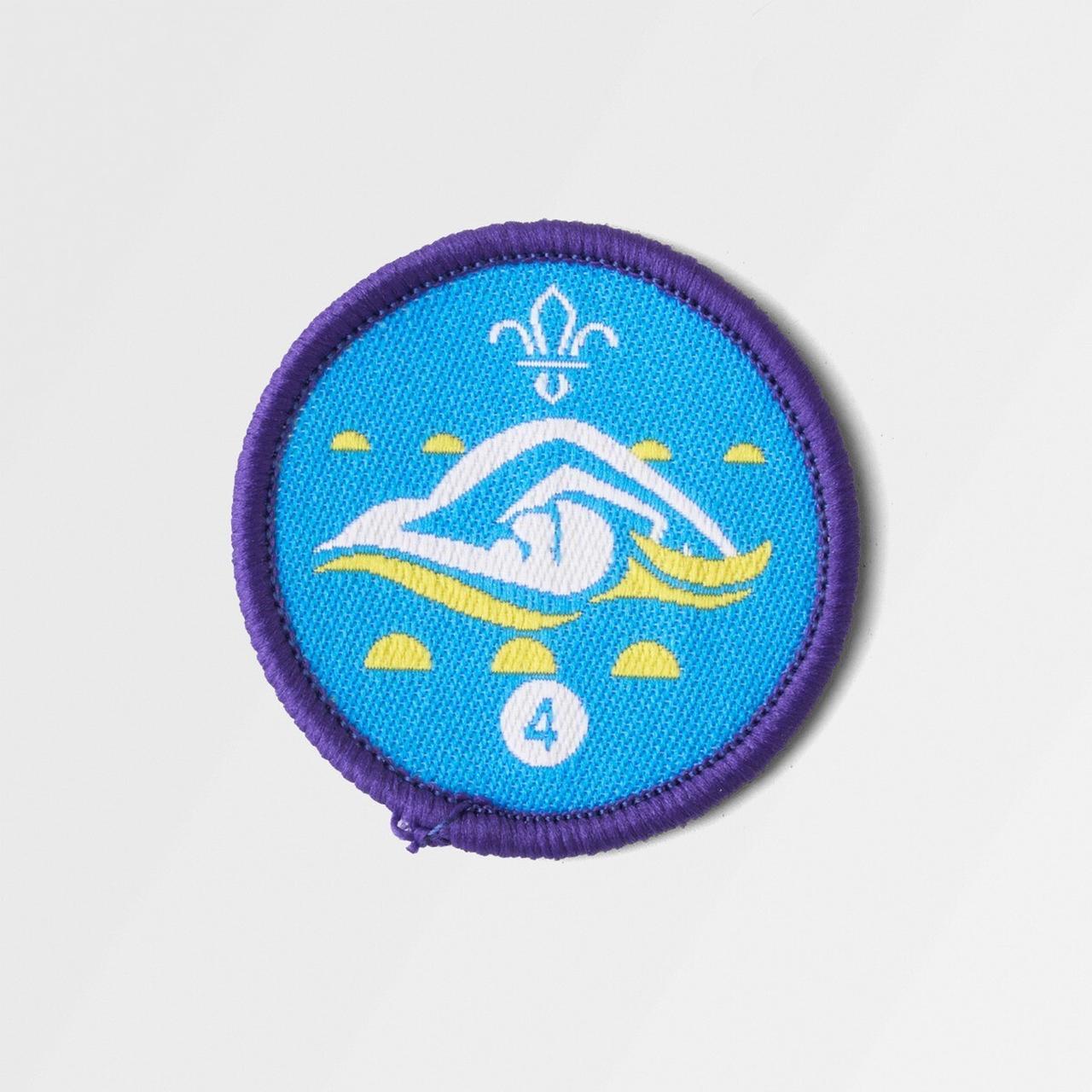 Scouts Swimmer Activity Badge - Stage 4