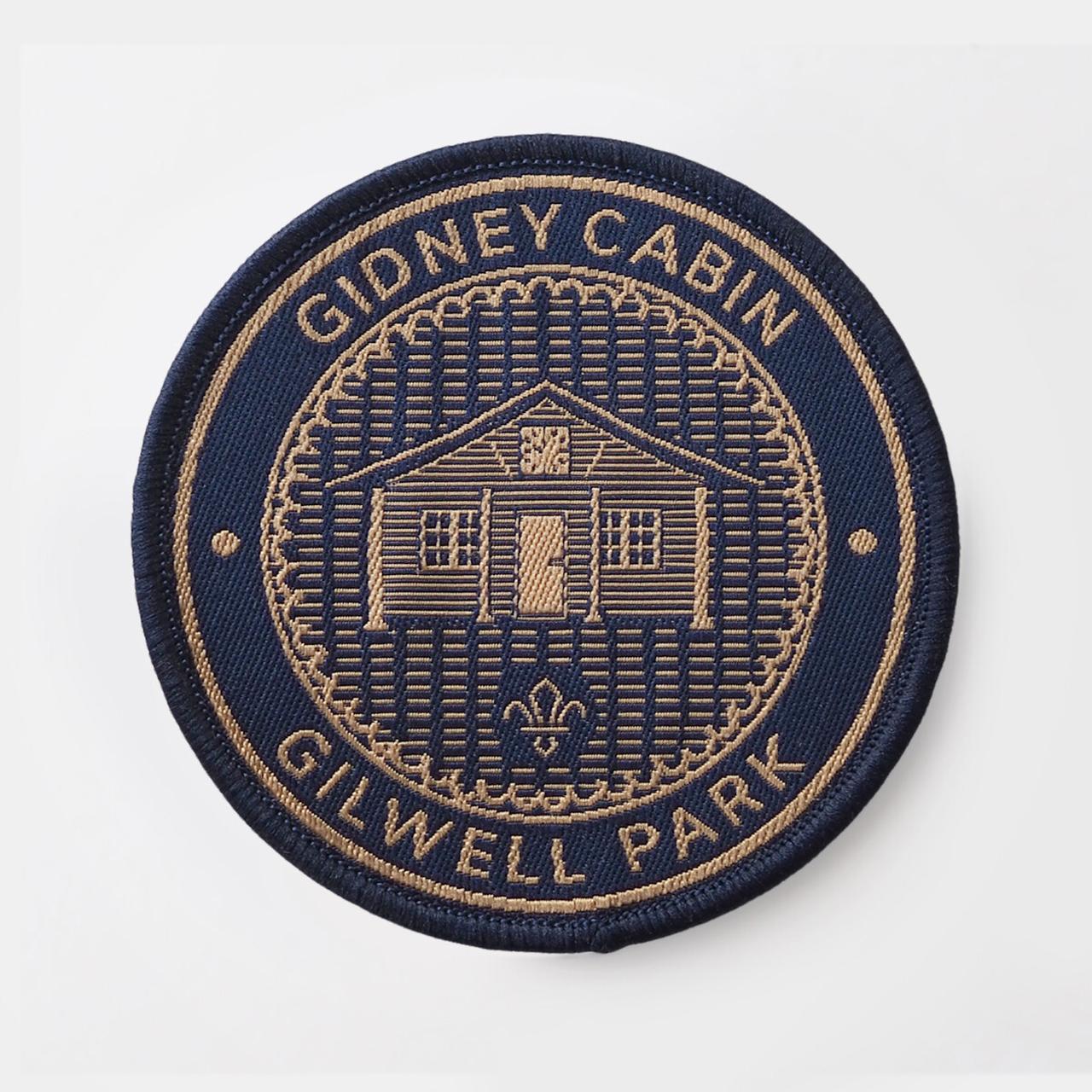 Gilwell Park Blanket Badge - Gidney Cabin