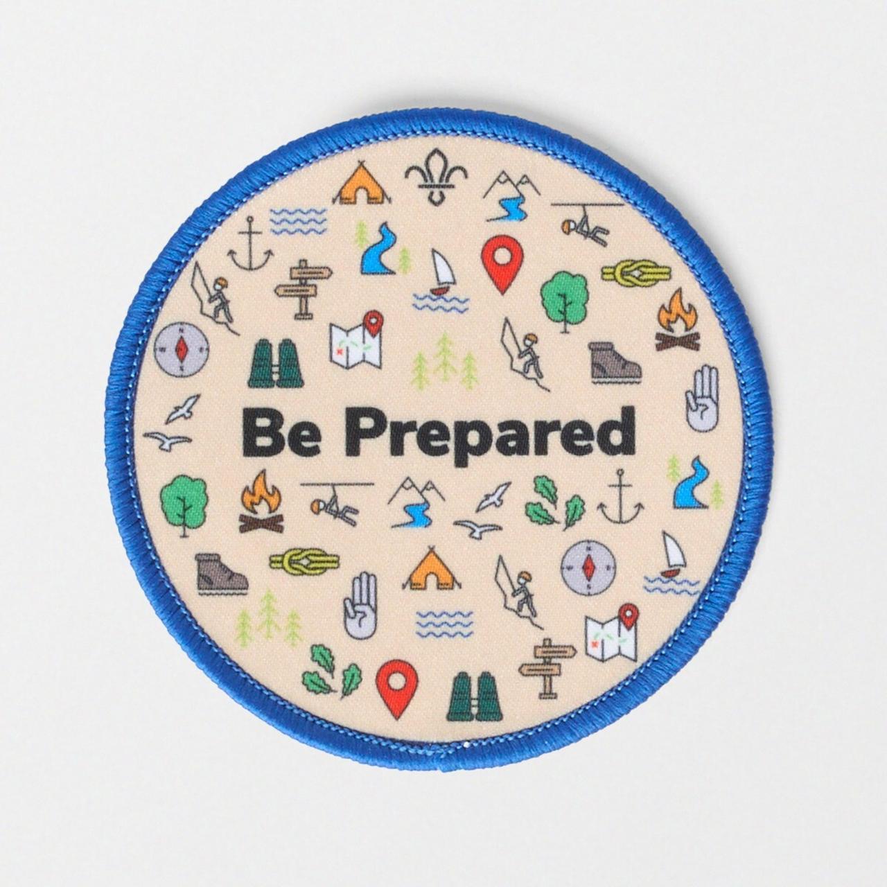 Scouts Blanket Badge | Activity Icons | Be Prepared