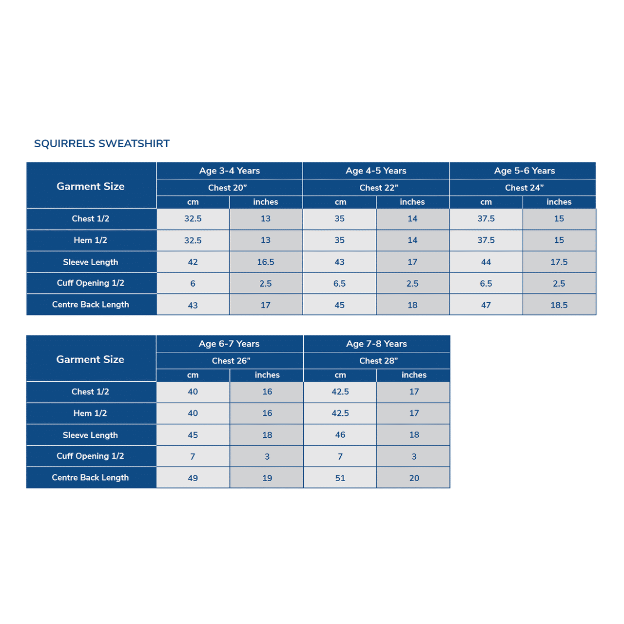 Squirrel Scouts Uniform Sweatshirt - Personalised | Squirrels Uniform