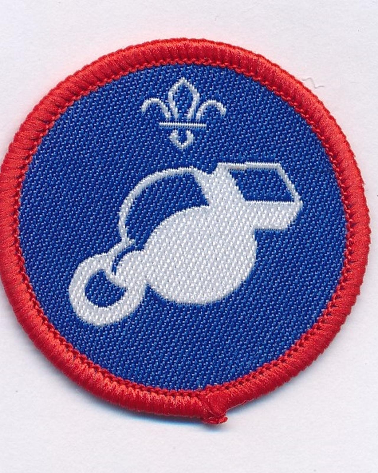 Summer Camp Blanket Badge New in