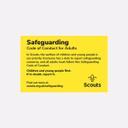 Scouts Yellow Card - Safeguarding Code of Conduct for Adults