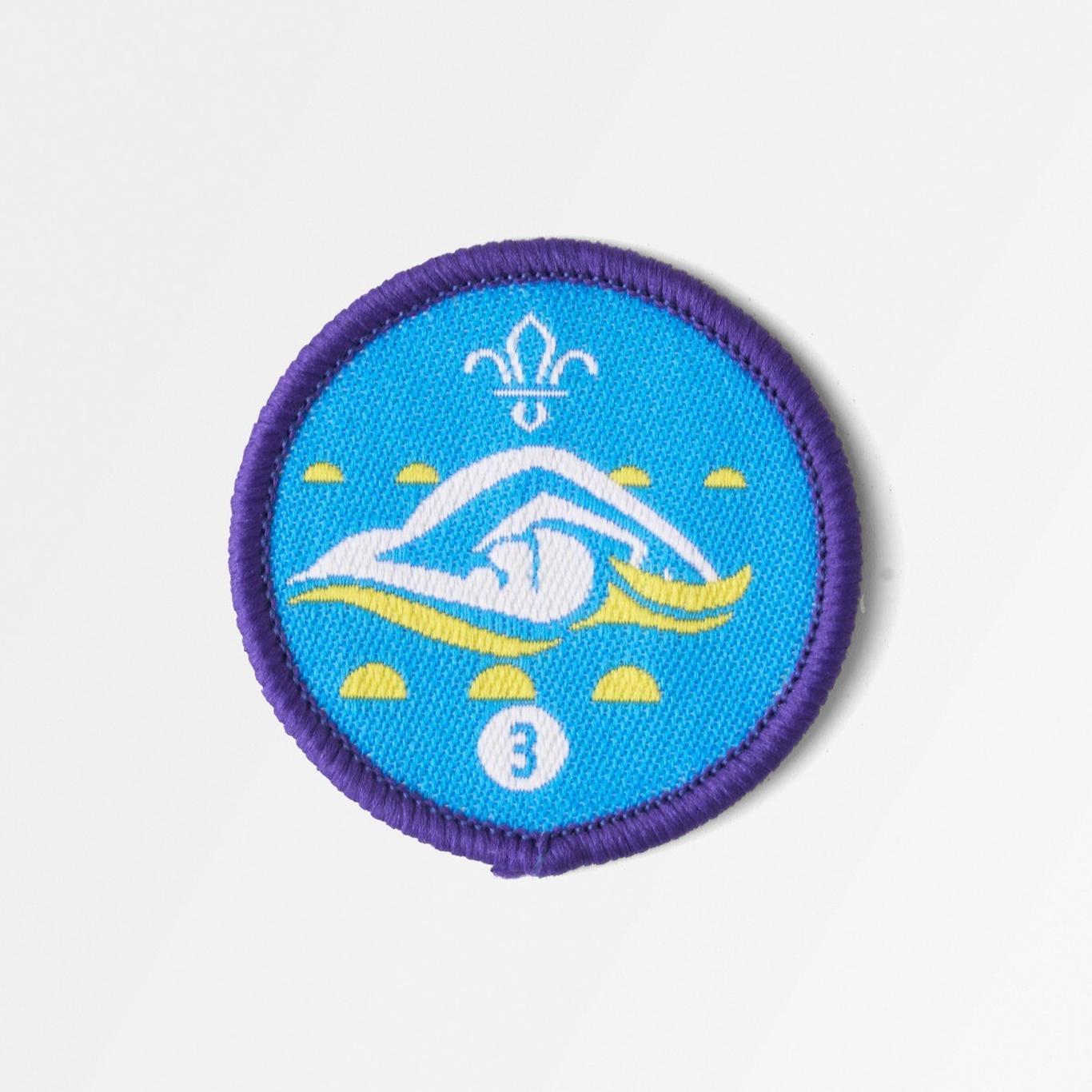 Scouts Swimmer Activity Badge - Stage 3