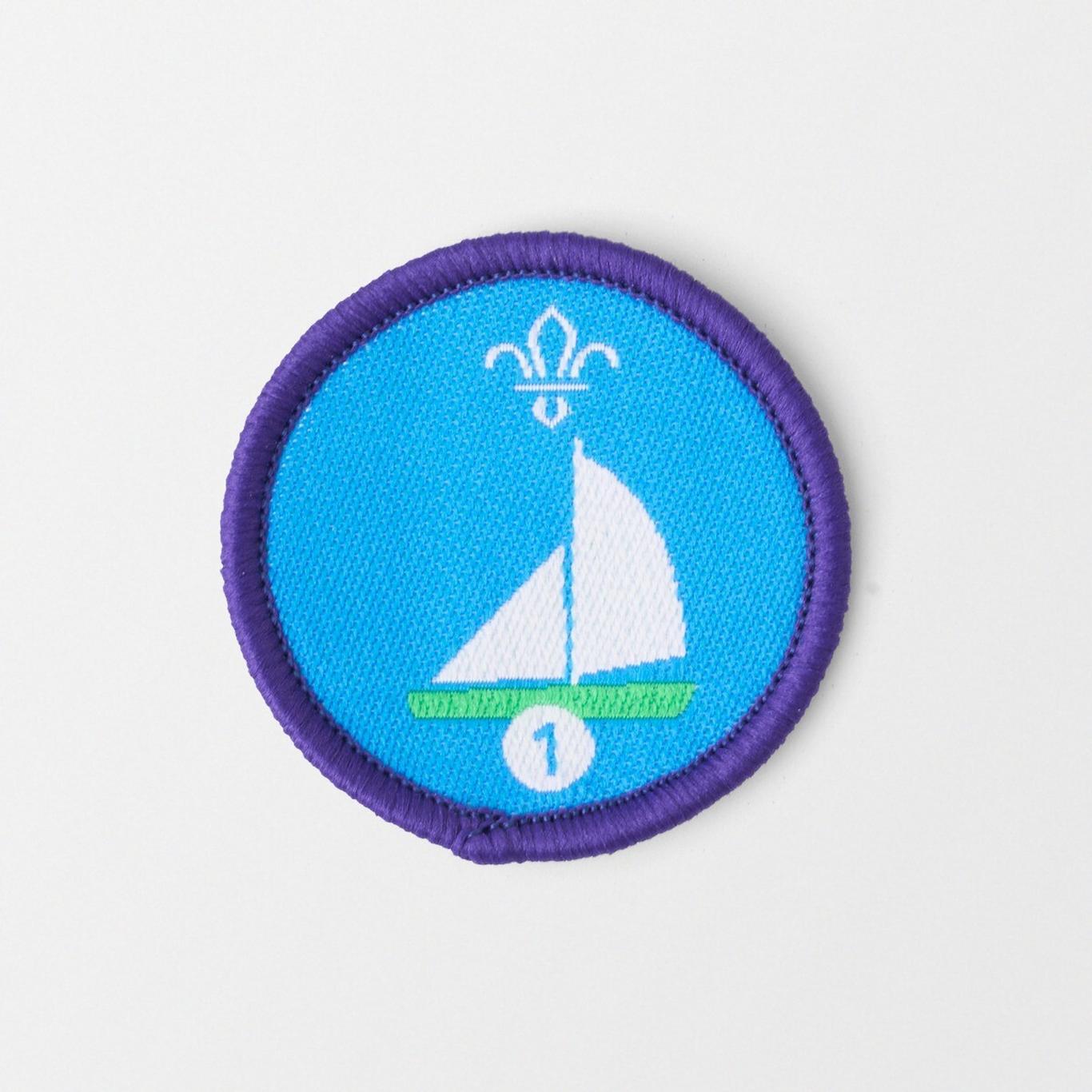 Sailing Staged 1 Activity Badge