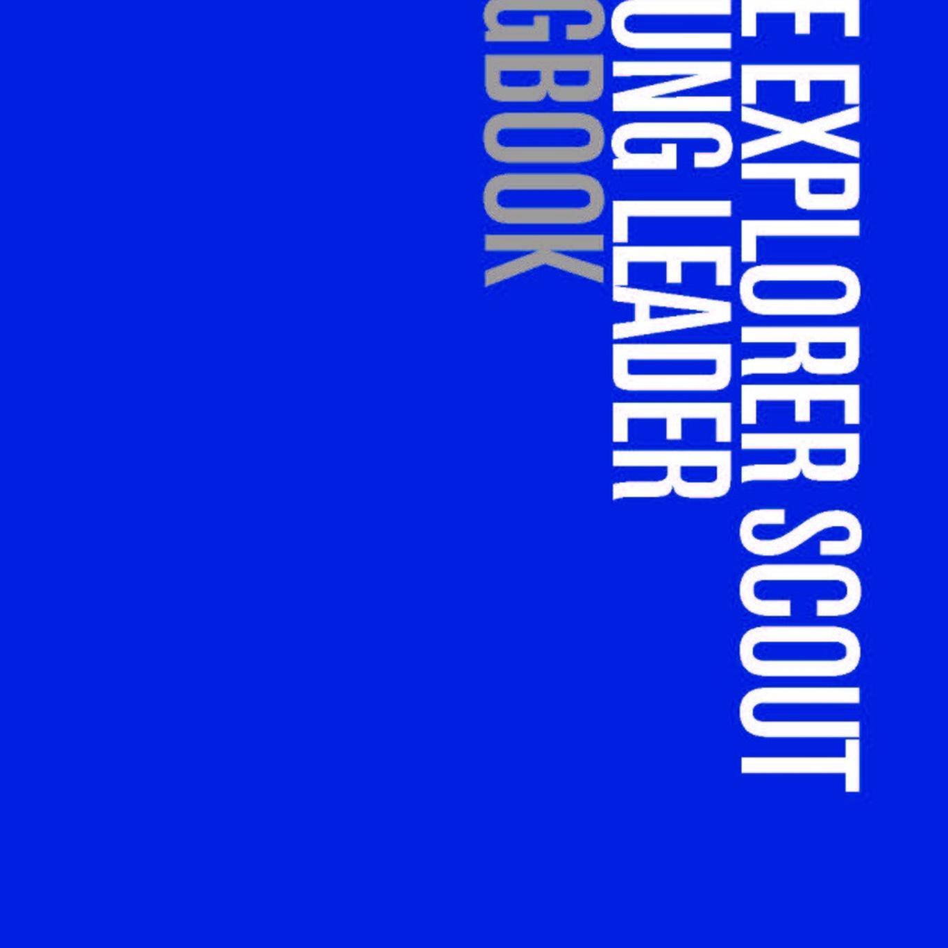 Explorer Scout Young Leader Log Book