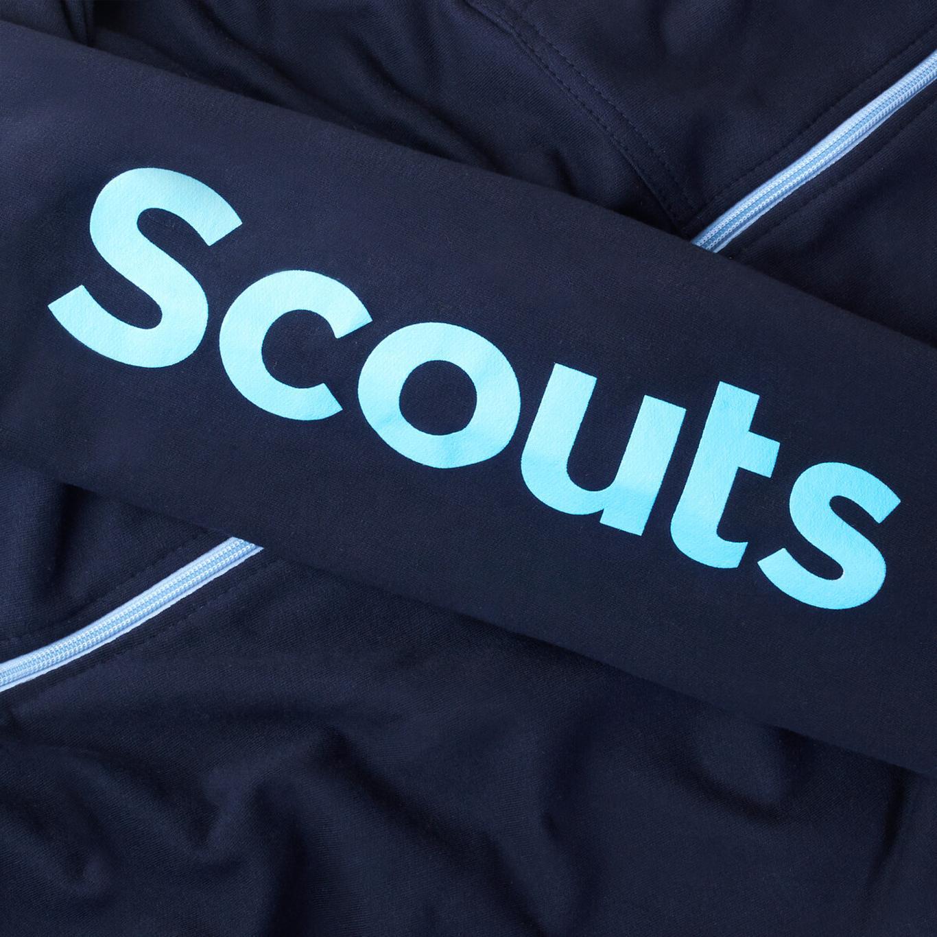 Scouts Logo Zipped Hoodie | Scouts Casual Clothing