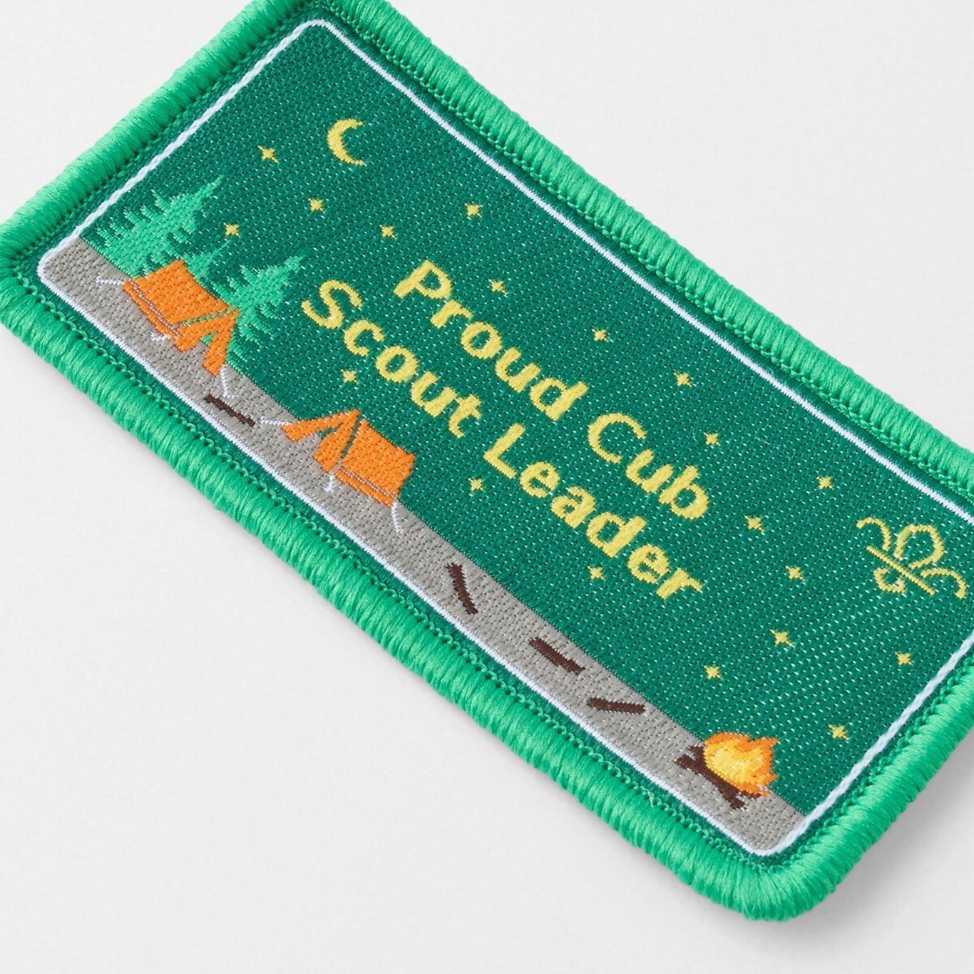 Scouts Blanket Badge - Proud Cub Scout Leader