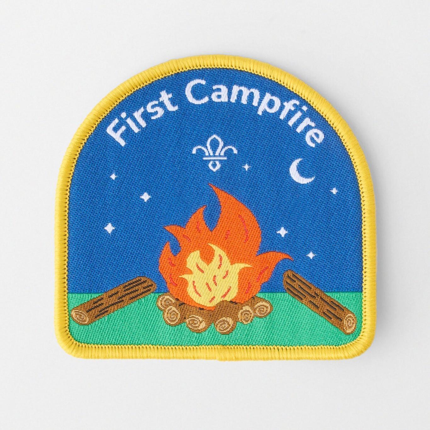 Scouts Blanket Badge - First Campfire | Scouts Badges