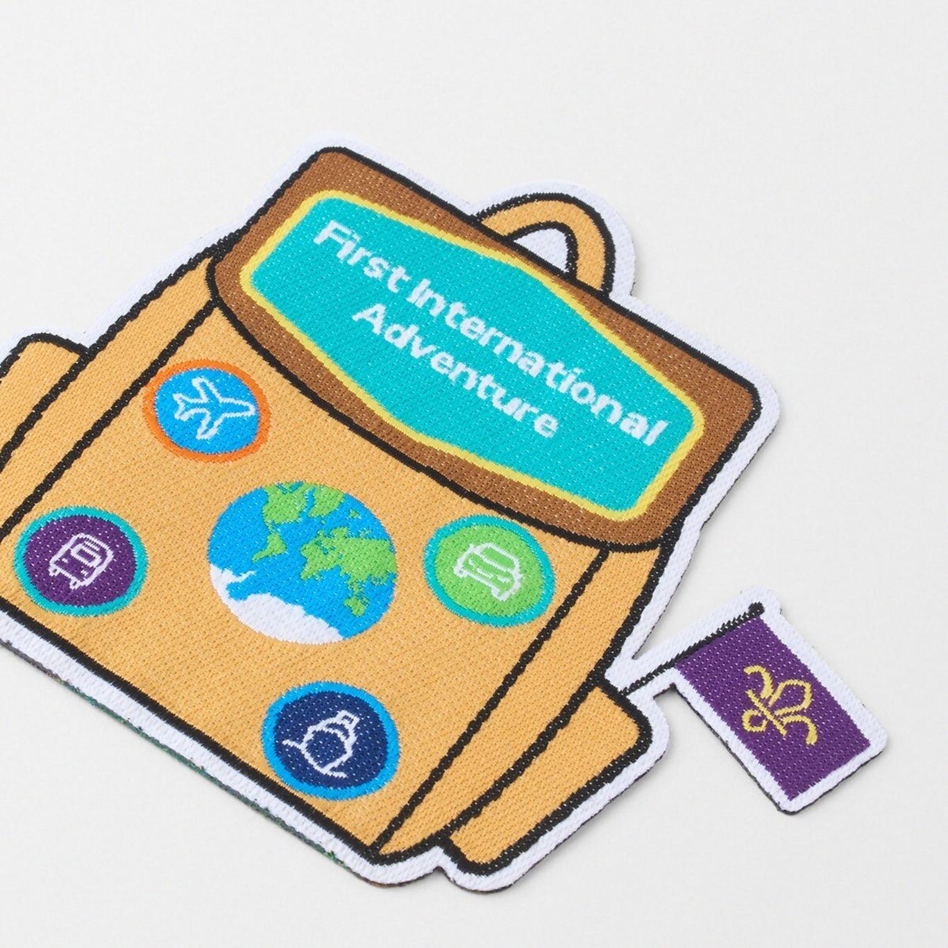 Scouts Blanket Badge - First International Adventure | Scouts Badges