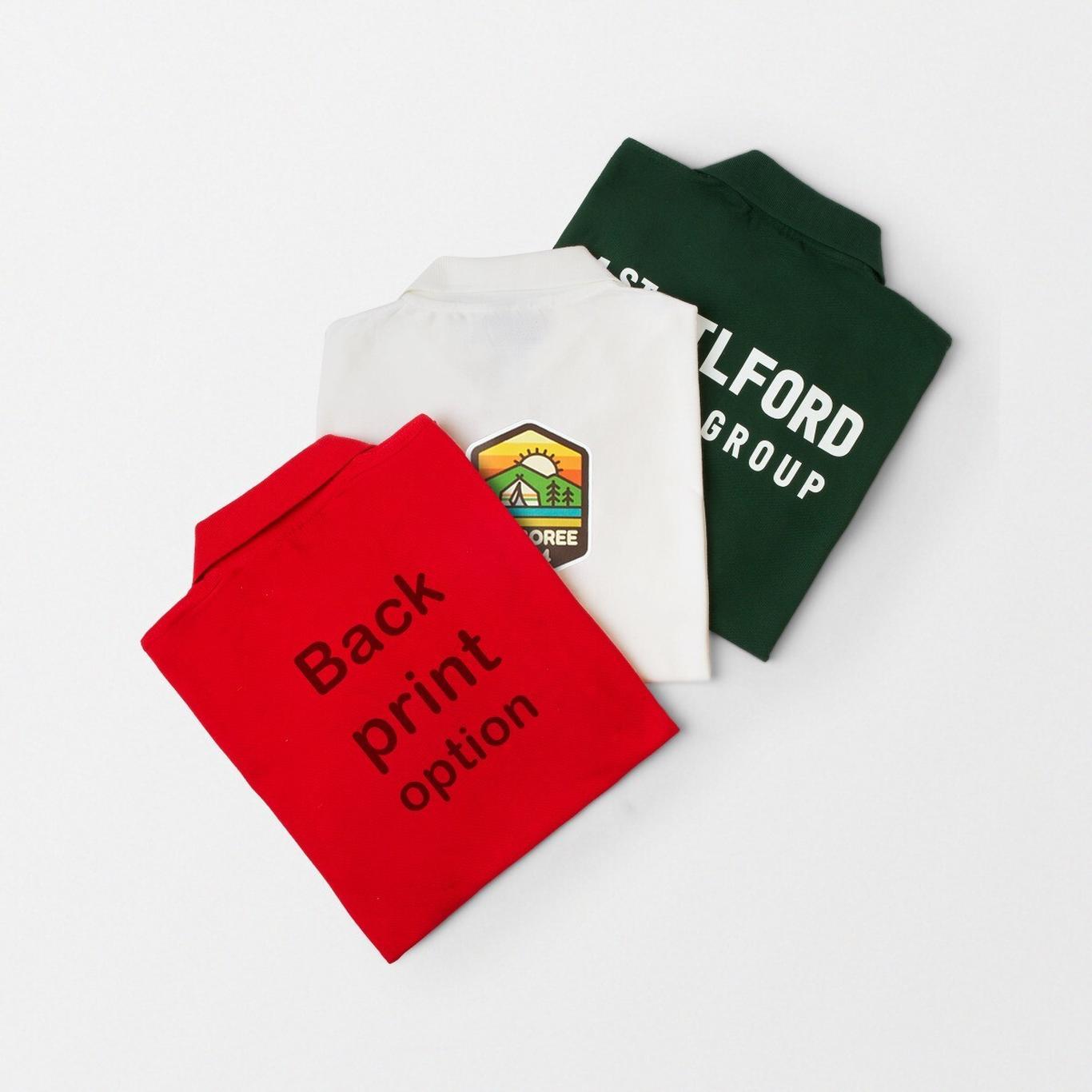 Personalised Custom Printed Polo Shirt