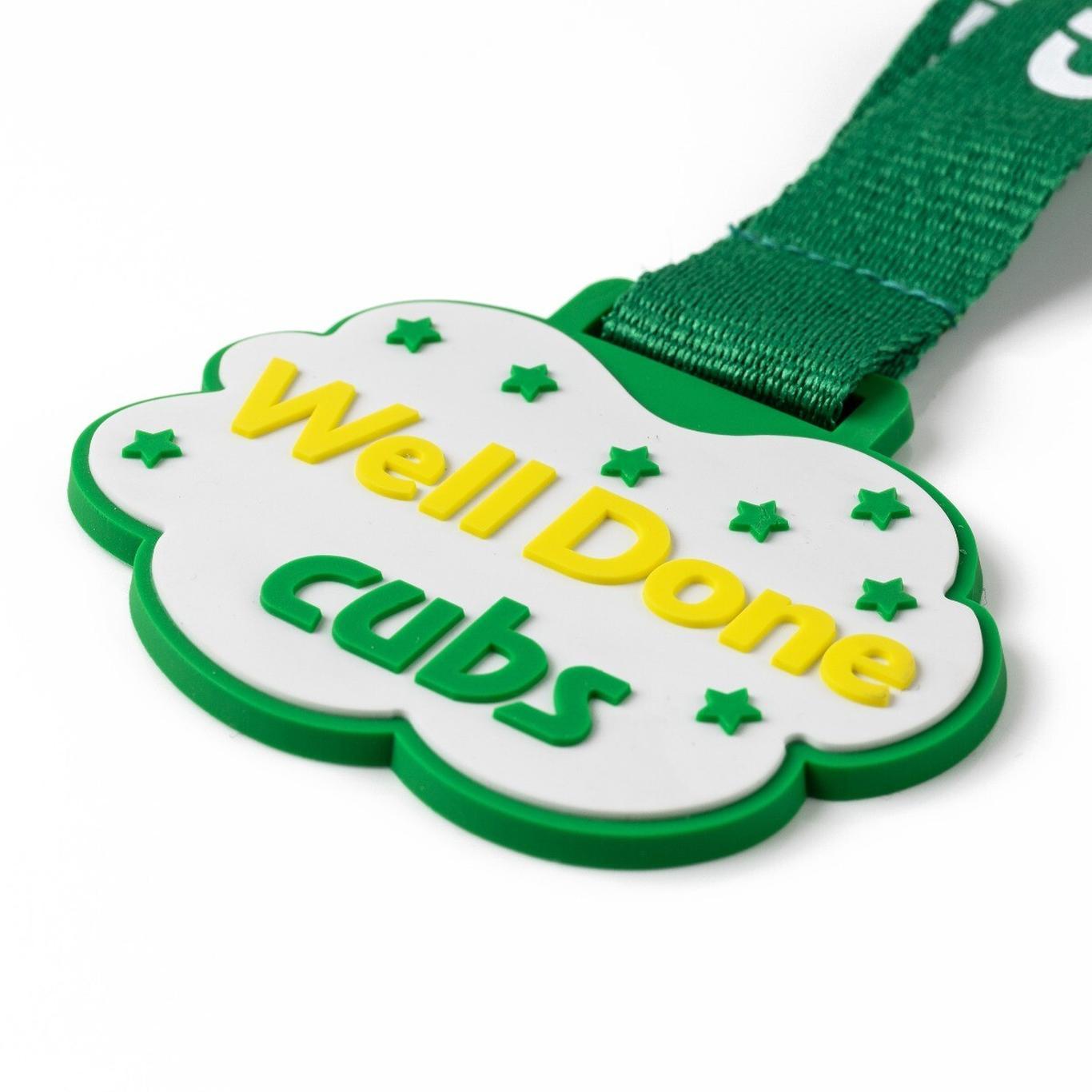 Cub Scouts PVC 'Well Done' Medal