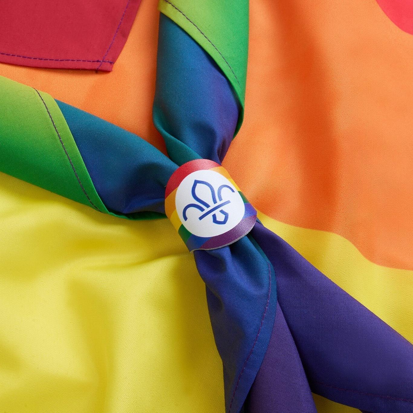 Scout Pride Scarf / Necker - Rainbow Flag | Scout Store