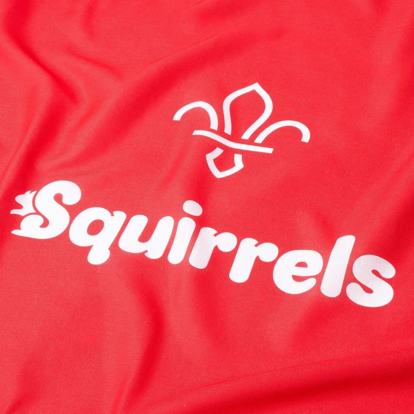 Squirrel Scouts Personalised Printed Flag / Banner