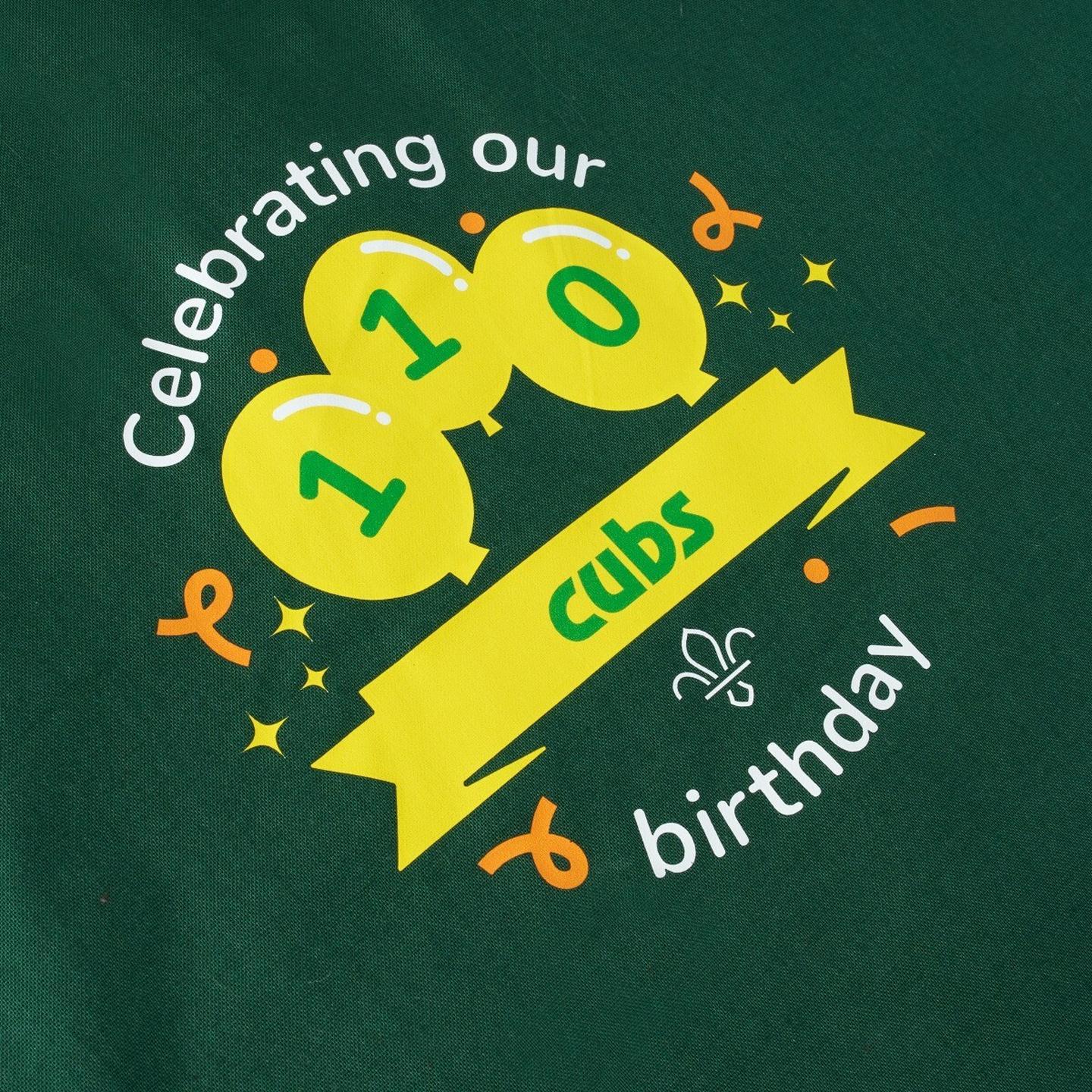 Cubs 110th Birthday Celebration Drawstring Bag
