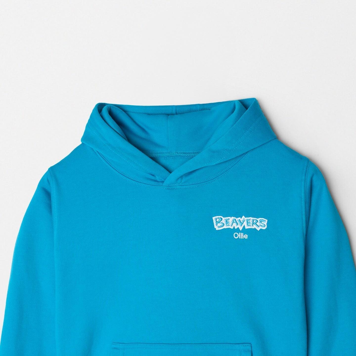 Personalised Beavers 40th Birthday Celebration Hoodie - Kids