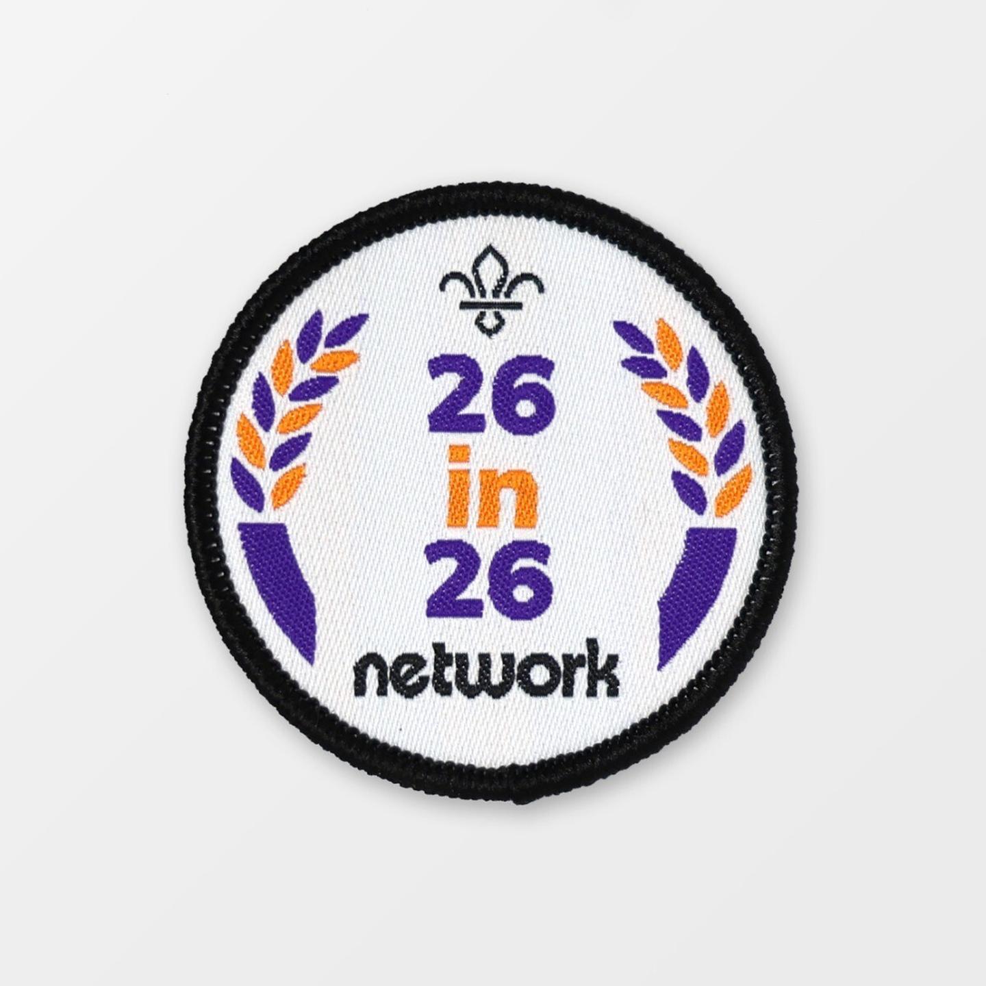Scouts 26 in '26 Network Challenge Badge | Scouts Badges