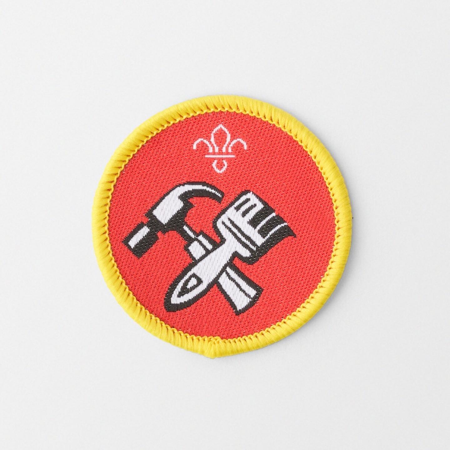 Cub Scout DIY Badge (B & Q)