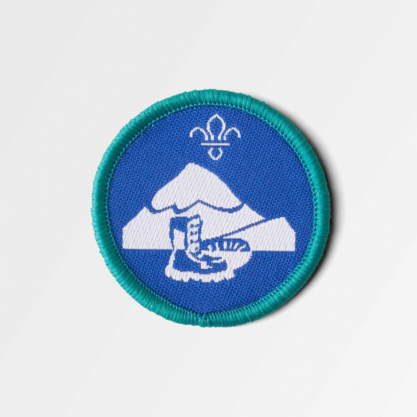 Explorer Scouts Hill Walker Activity Badge