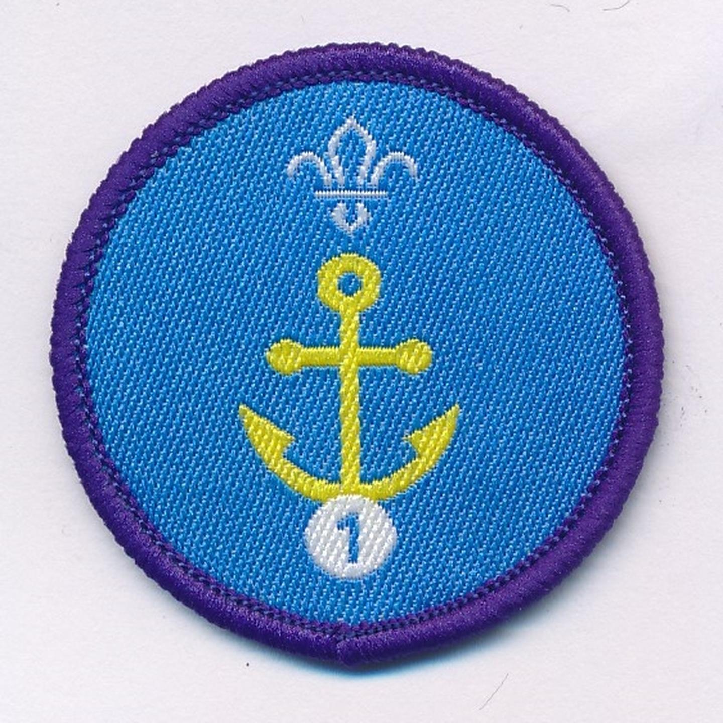 Nautical Skills Staged 1 Activity Badge
