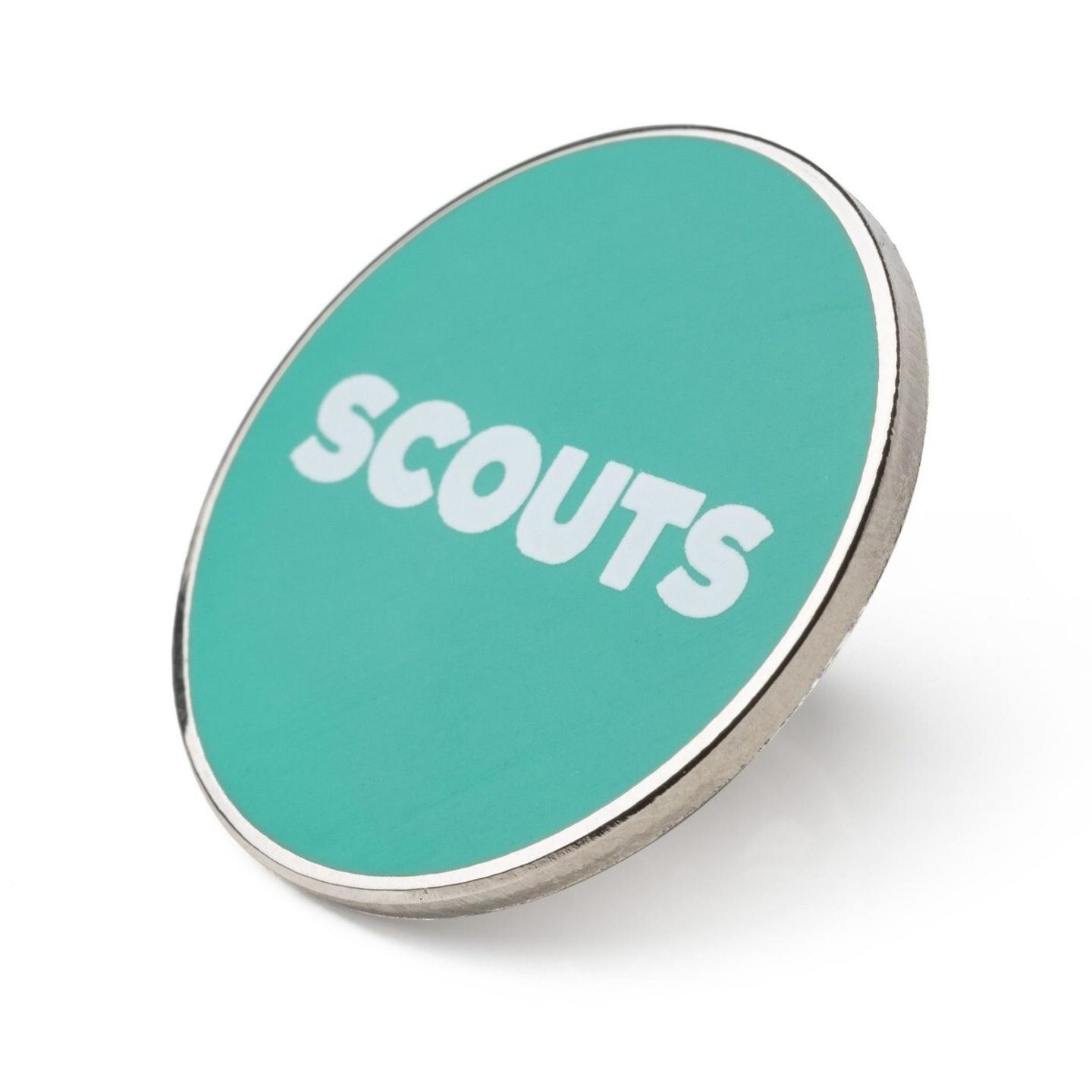 Scouts Enamel Pin Badge 20mm Scouts Sections