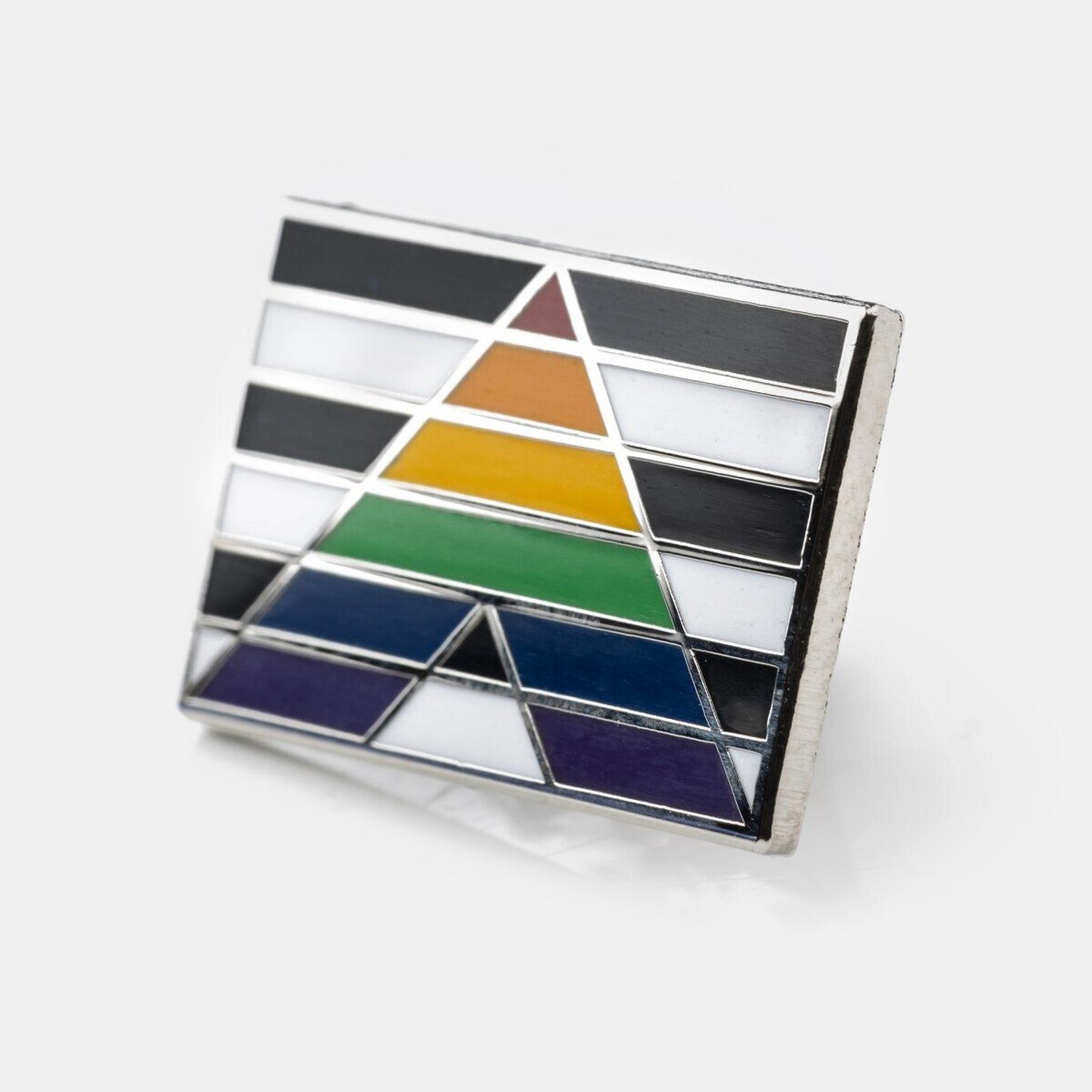 Pride Ally Pin Badge | Pride Ally Flag Pin Badge