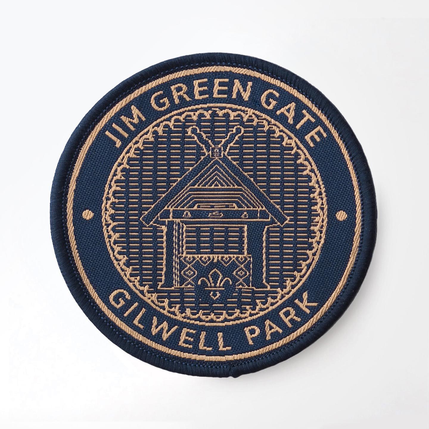 Gilwell Park Blanket Badge - Jim Green Gate