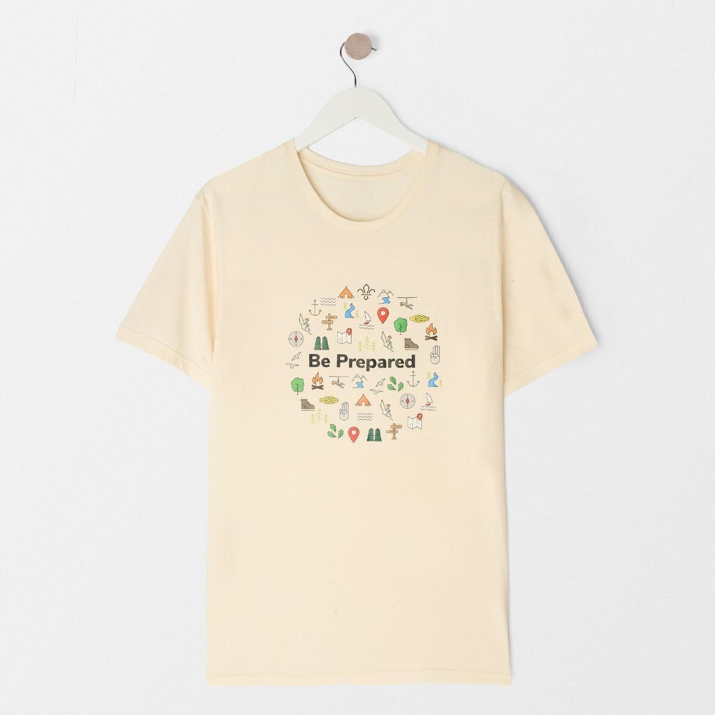 Scouts T-Shirt | Be Prepared | Activity Icons