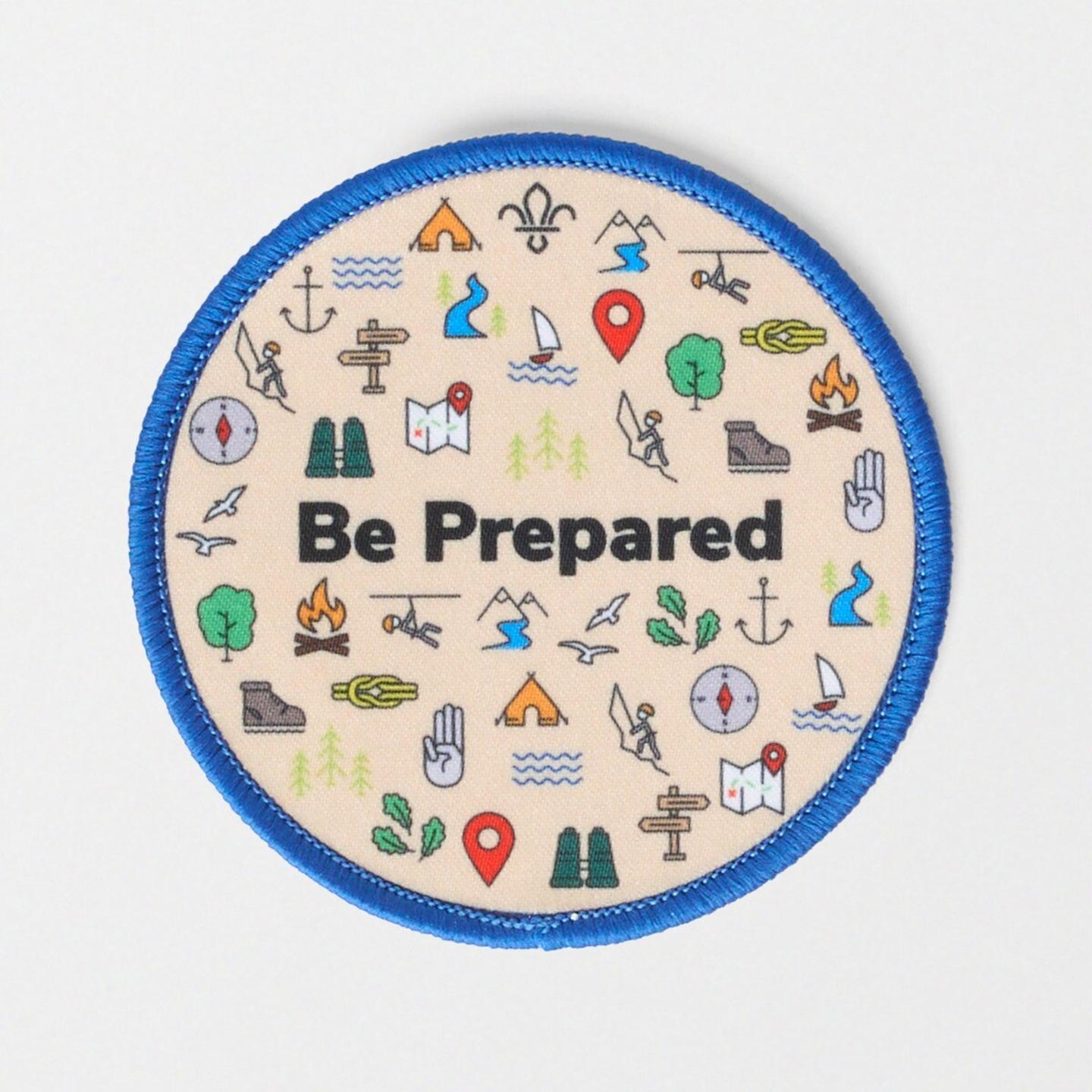 Scouts Blanket Badge | Activity Icons | Be Prepared