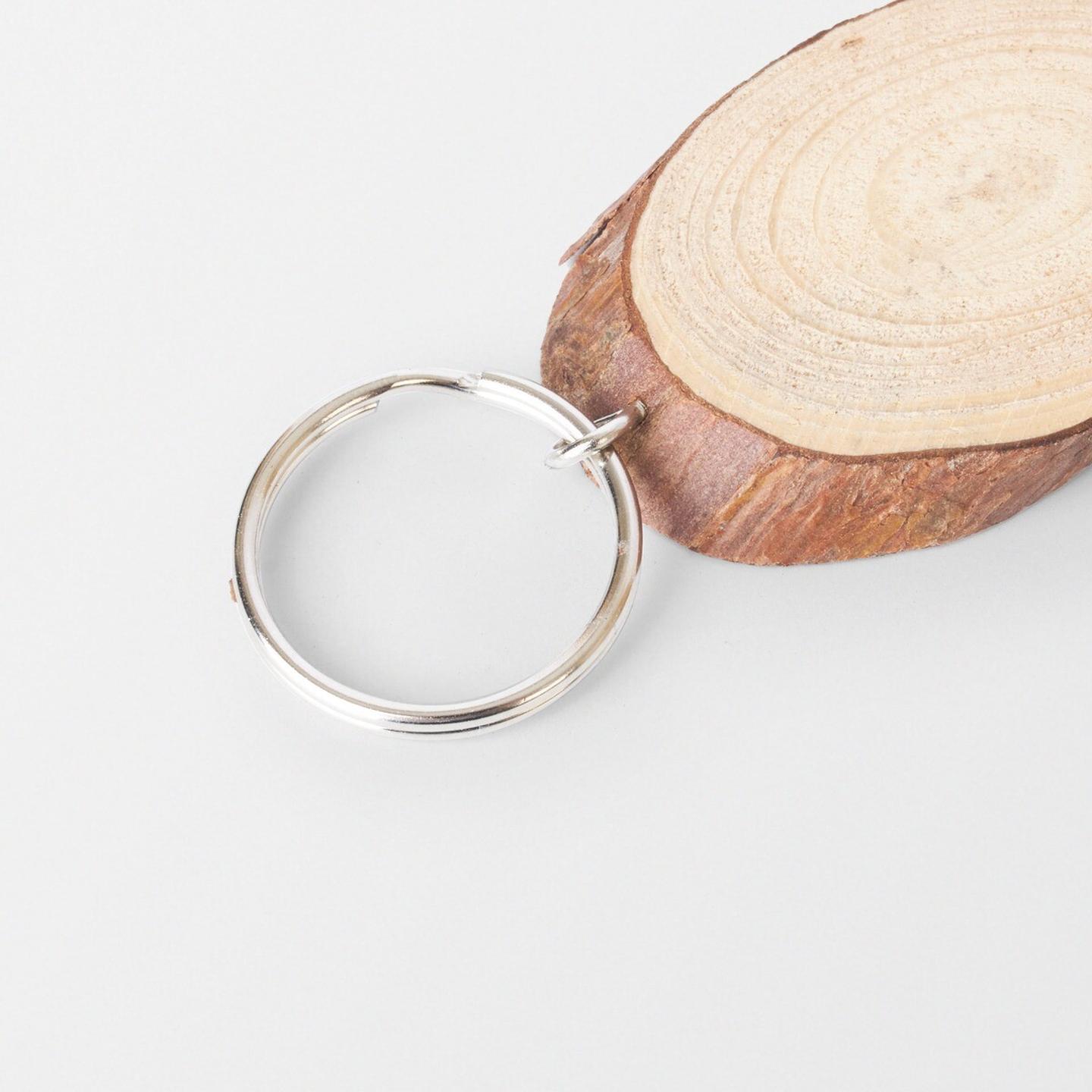 Scouts Wooden Keyring with Stacked Logo | Sticks FDL Design