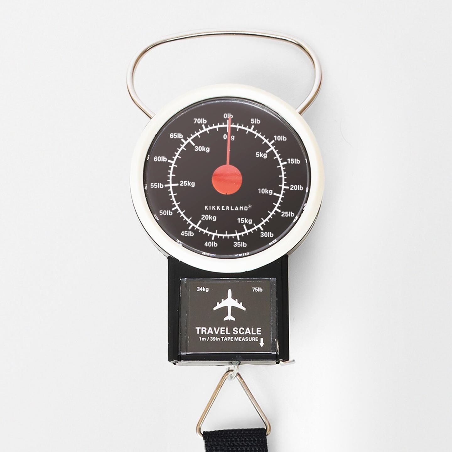 Kikkerland Travel Luggage Scale | No Batteries Required | Scout Store