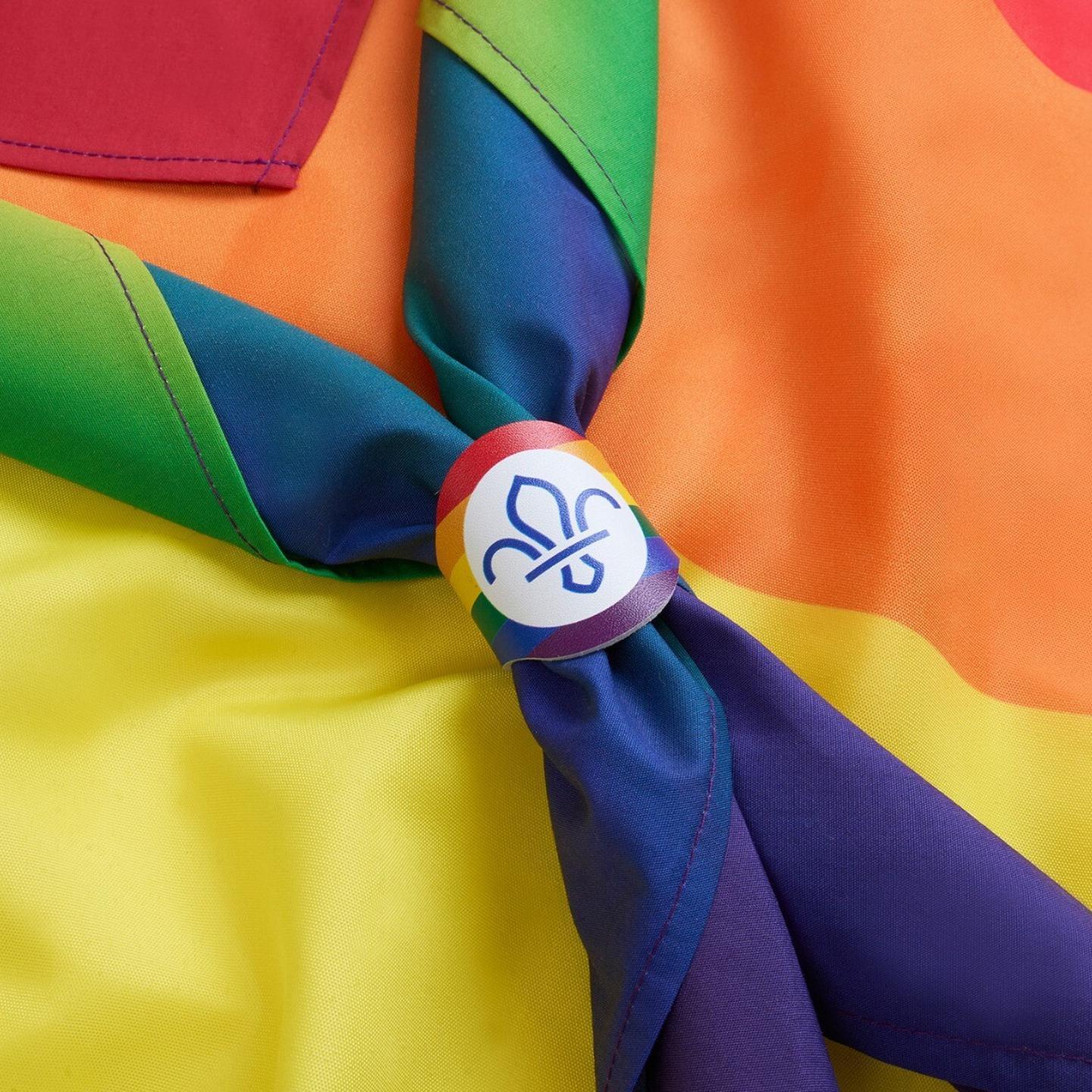Scout Pride Scarf / Necker - Rainbow Flag | Scout Store