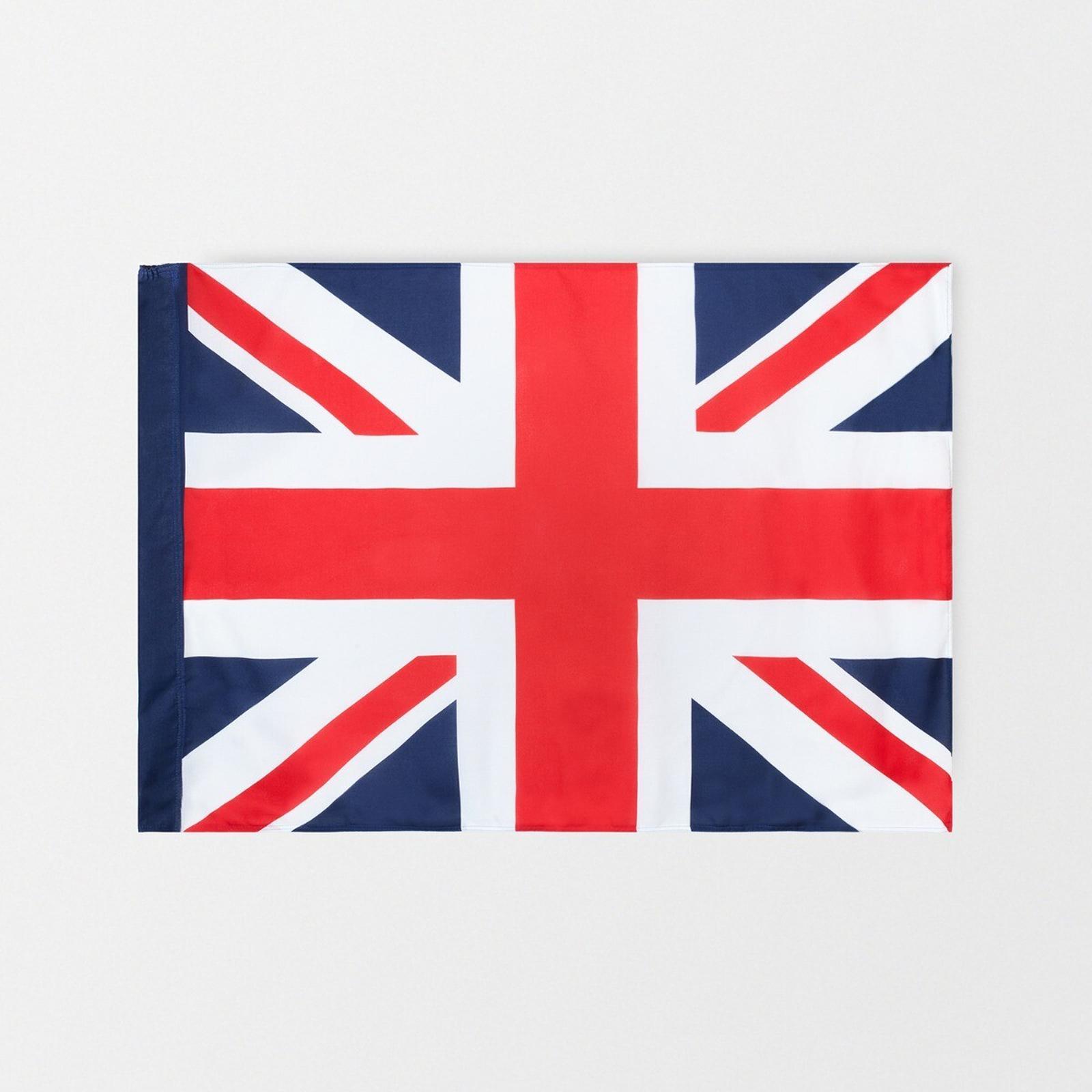 Printed Union Flag Open Top Sleeved with Tie 120 x 90cms