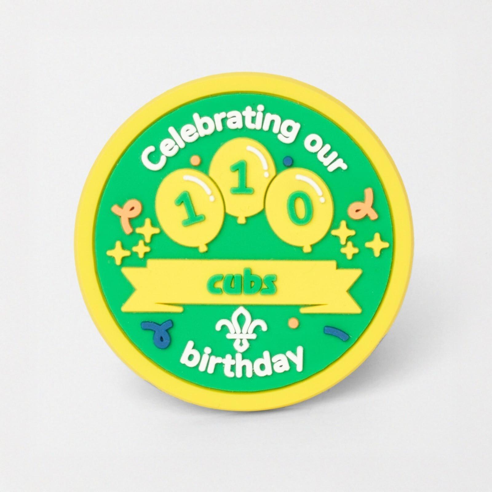Cubs 110th Birthday Celebration Woggle