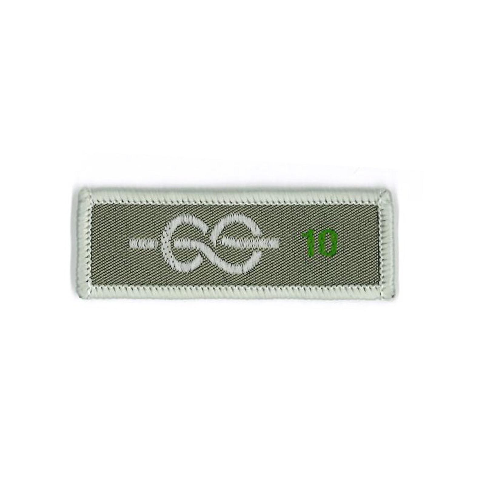 10 Yrs Chief Scout's Service Award Cloth Badge Exclusions