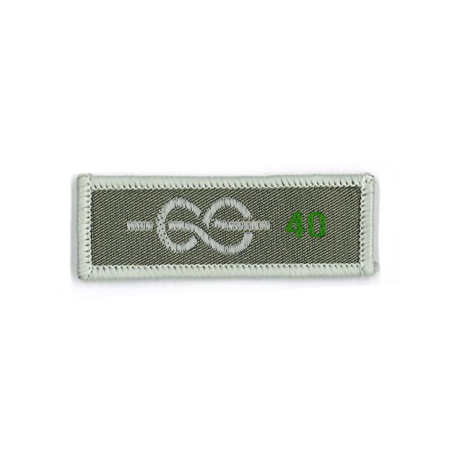Chief Scout Length of Service Award | Cloth Badge | 40 Years