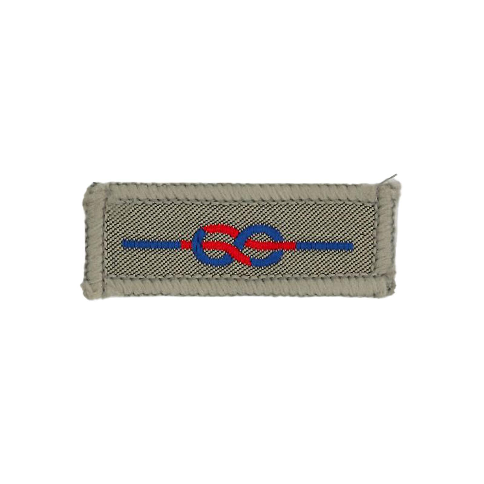 Gilt Cross Cloth Badge