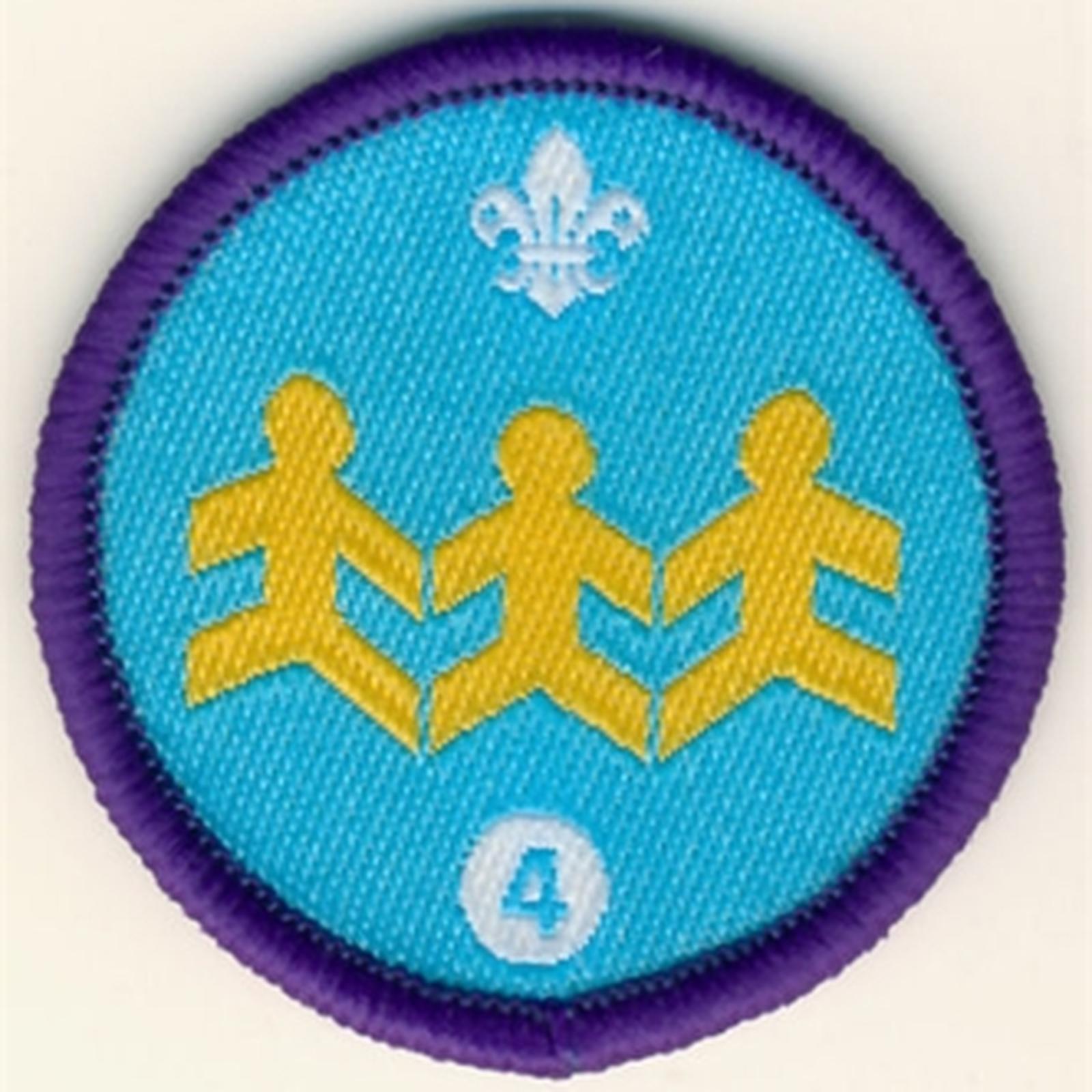 Community Impact Staged 4 Activity Badge