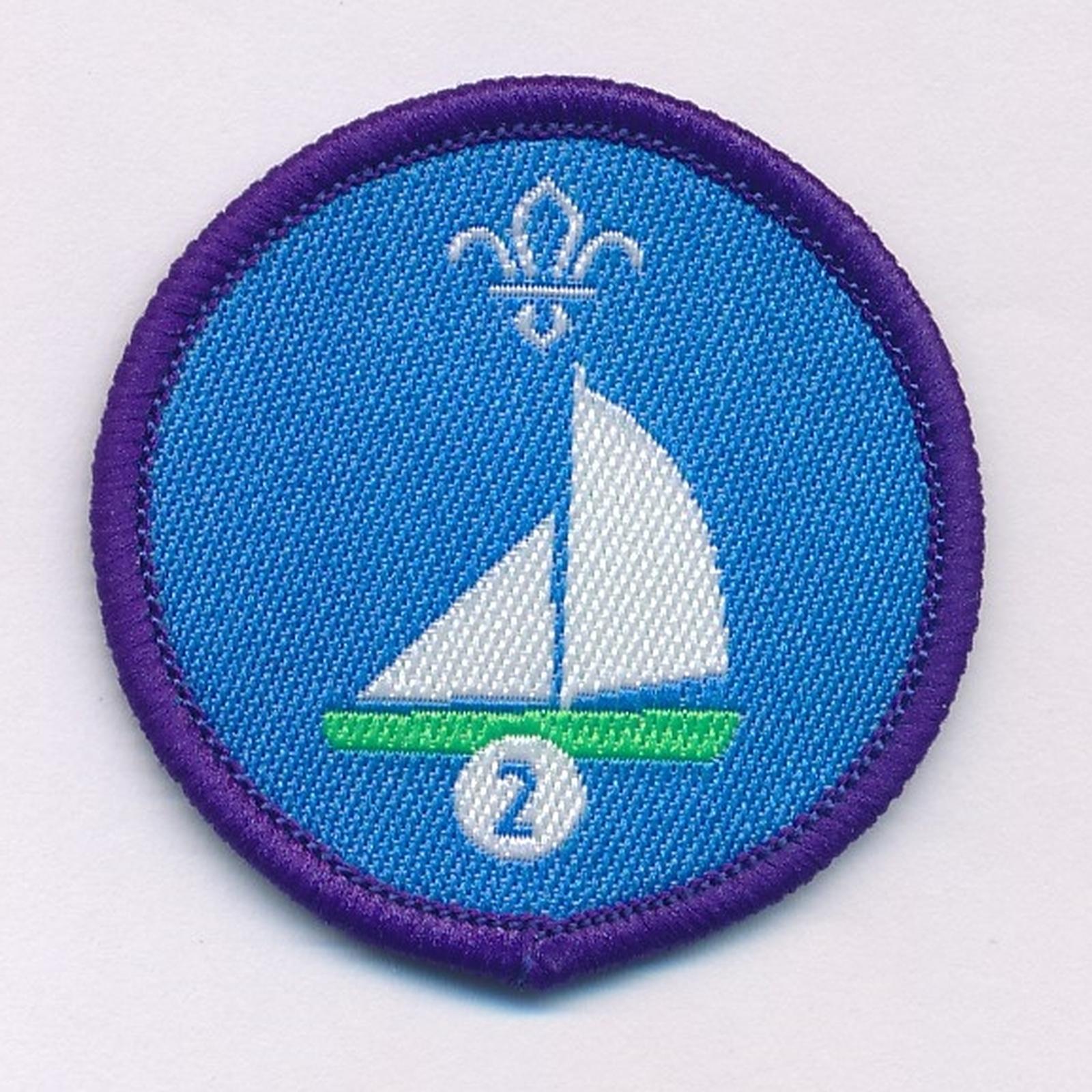 Sailing Staged 2 Activity Badge Volunteer Leaders