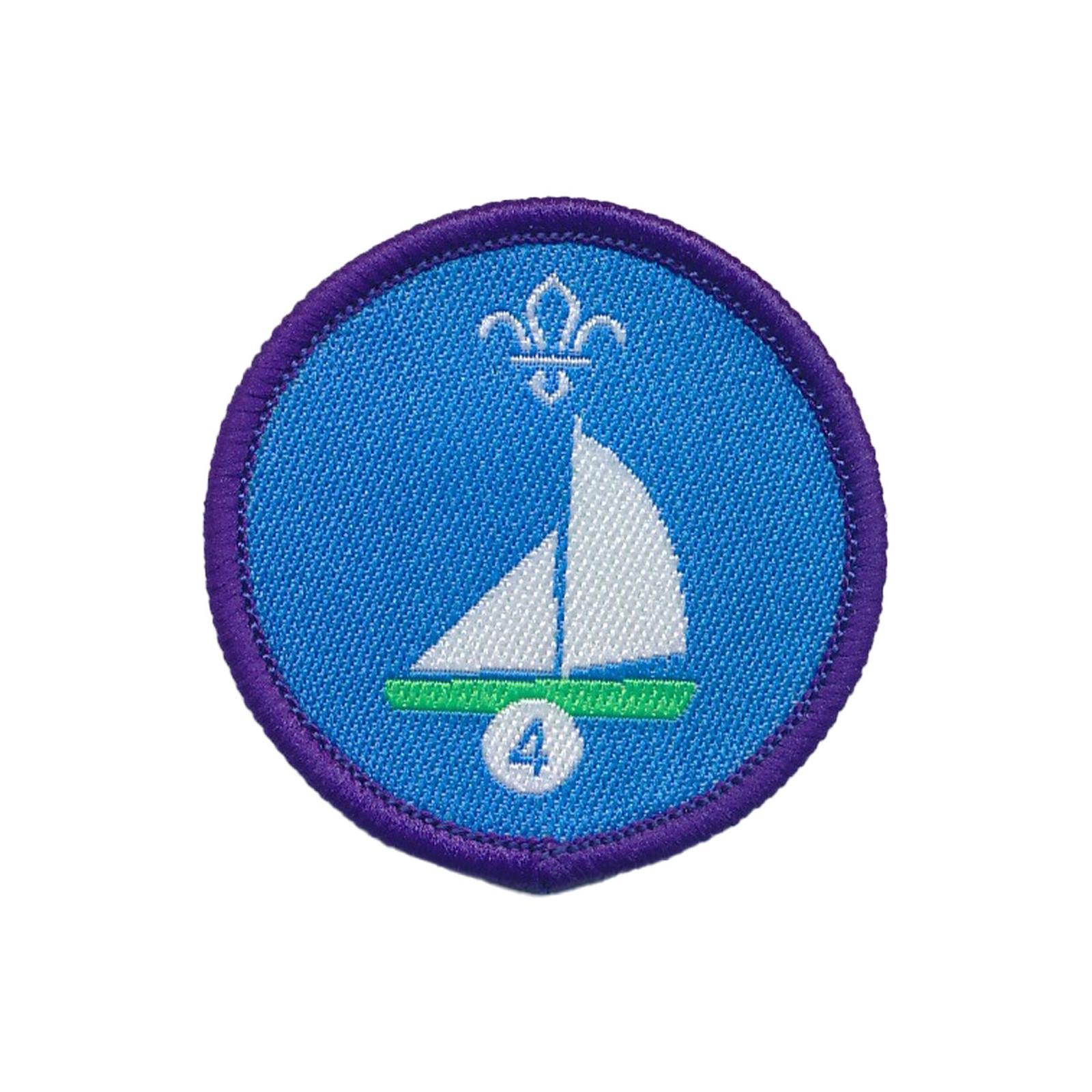 Sailing Staged 4 Activity Badge